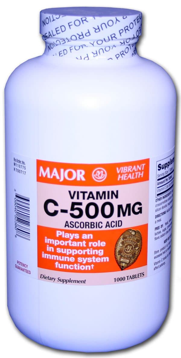 VITAMIN C 500MG TAB - (1000) | CareYous